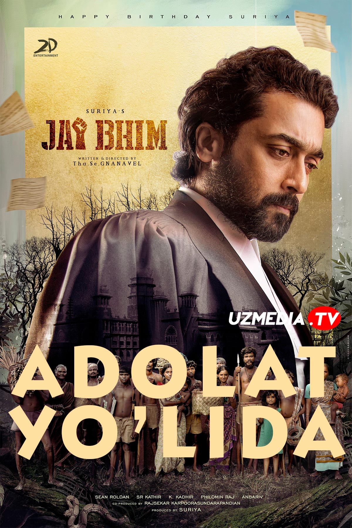 Adolat yo'lida / Adolat izmida Hind kino Uzbek tilida O'zbekcha 2021 ...