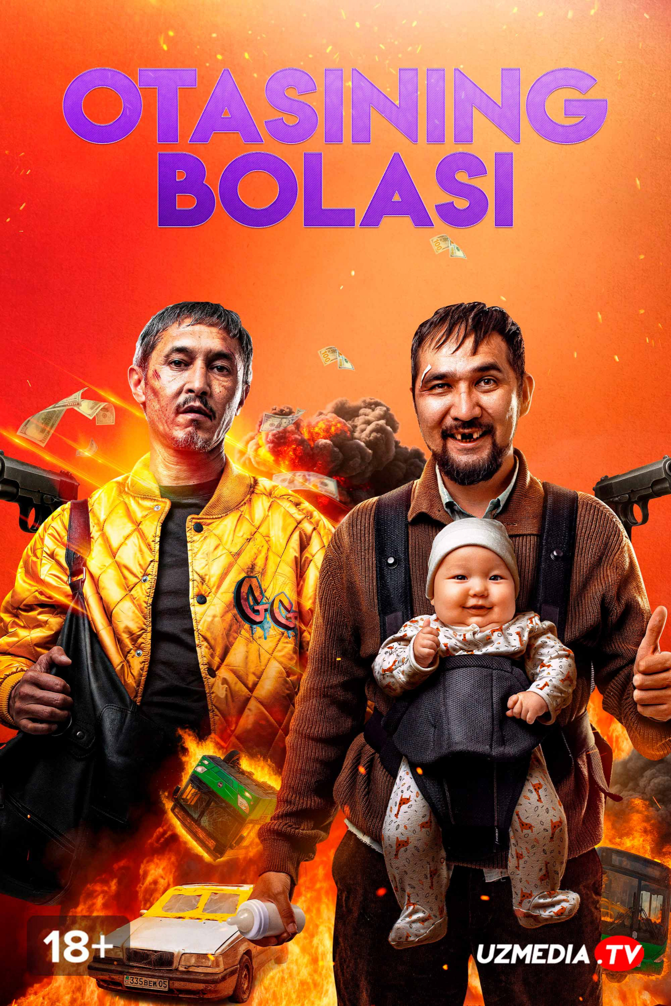 Otasining bolasi / Dadasining bolasi Qozog'iston filmi Uzbek tilida O ...